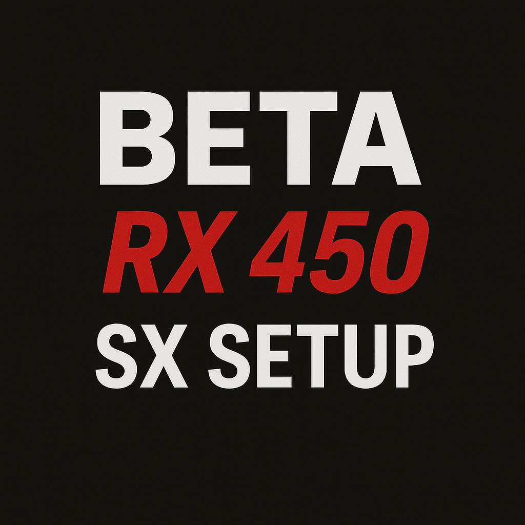 Beta RX 450 SX Setup – SPX Performance