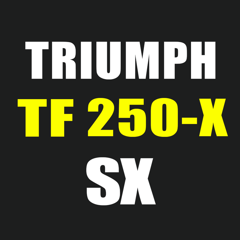 Triumph TF 250-X SX Setup – SPX Performance